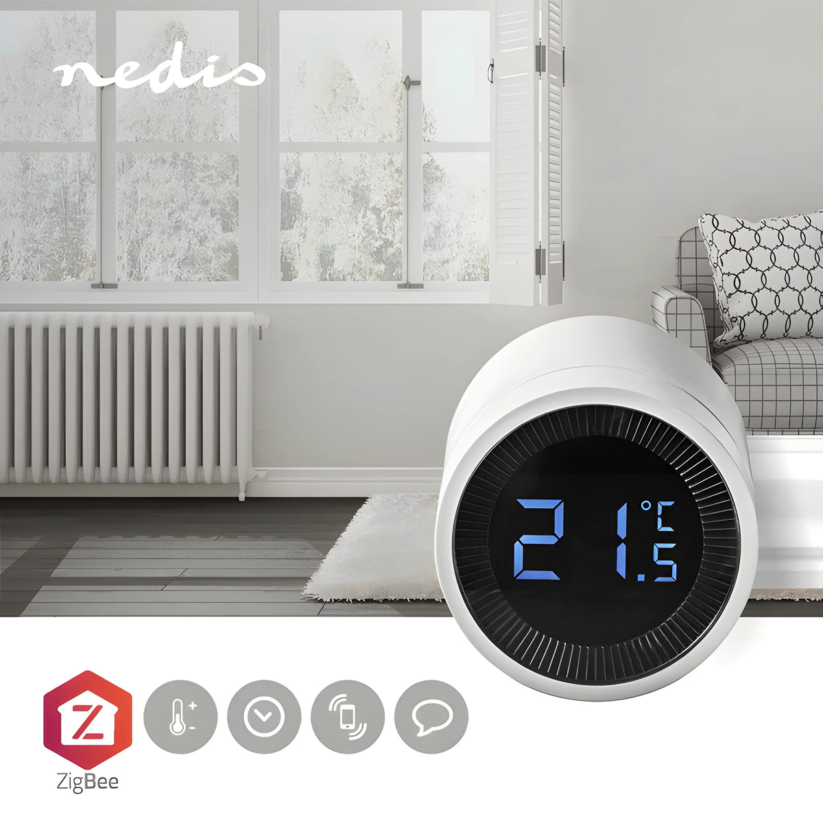 Elevate Comfort and Efficiency with Nedis SmartLife Radiator Control ...