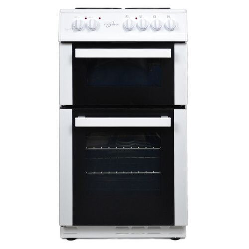 Statesman Twin Cavity FUSION50W Electric Cooker 2 Oven Shelves and 1 T ...
