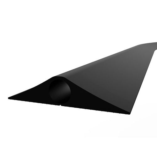 GPC Heavy Duty Single Channel Cable Protector 3000 x 127 x 28 mm Black ...