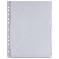 Office Depot Punched Pockets A4 Clear Transparent 200 Microns Polyprop ...