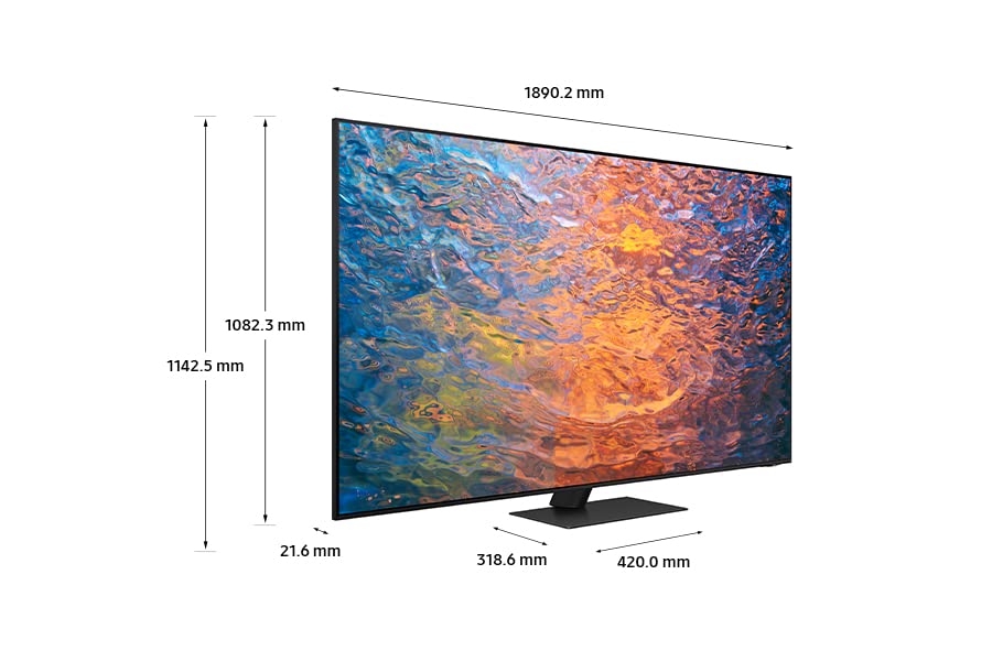 Samsung Series 9 QN95C 85 Inch Neo QLED 4K Ultra HD 4 x HDMI Ports 3 x ...