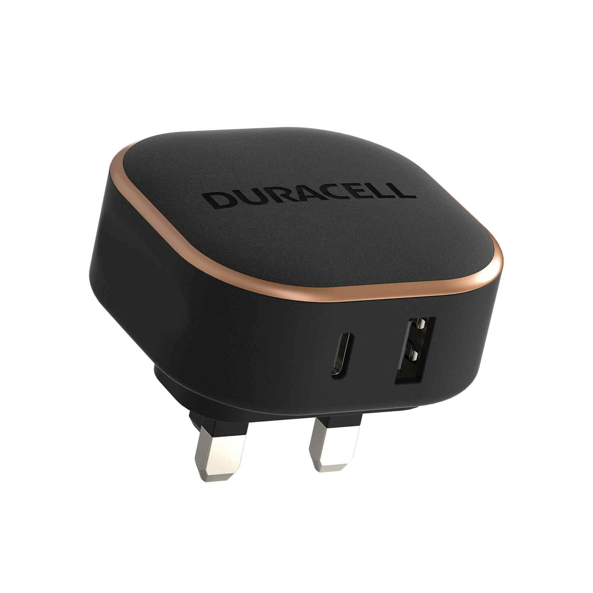 Duracell - Power adapter - 23 Watt - PD, QC 3.0 - 2 output connectors ...