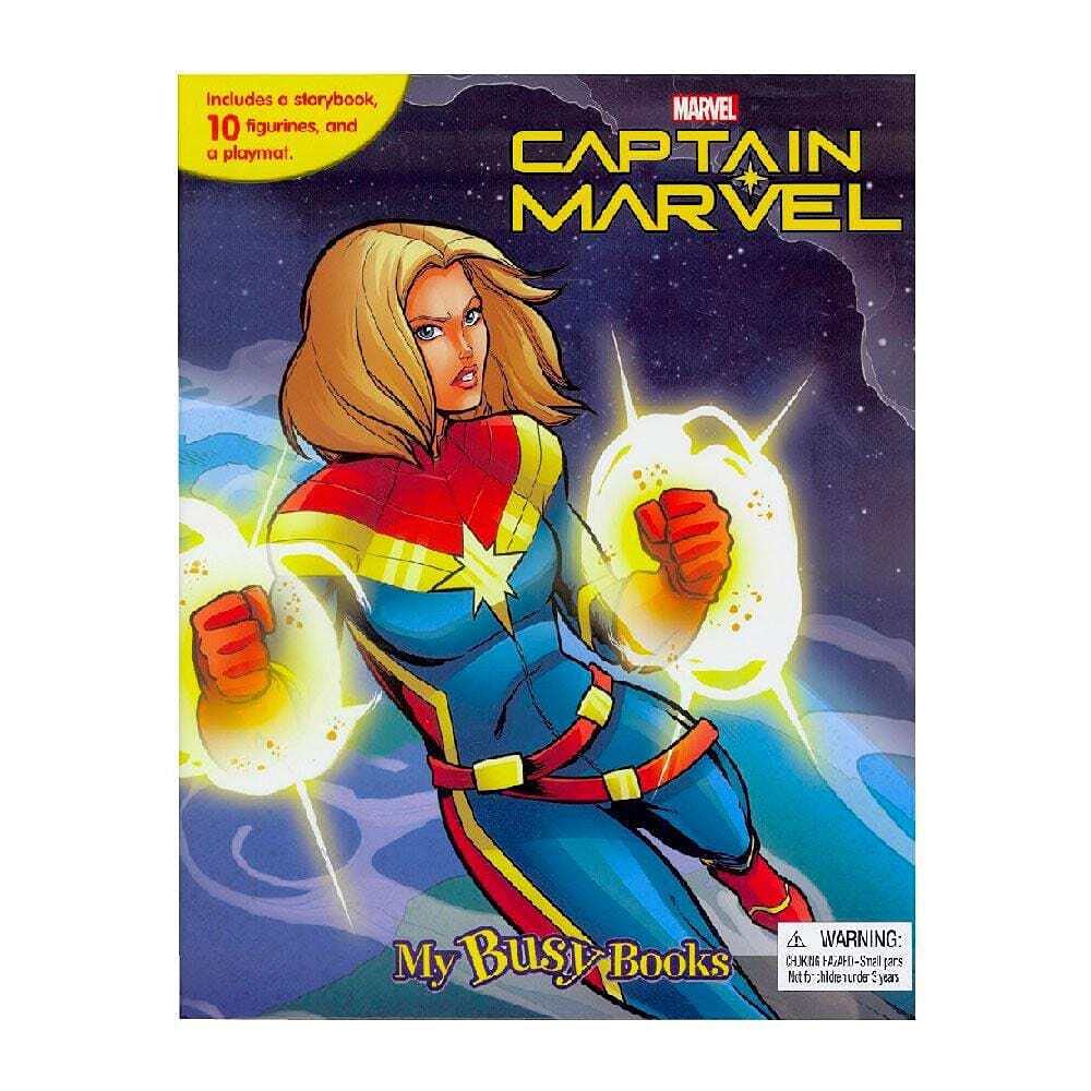 Marvel Captain Marvel My Busy Books (incl. 10 Figures and Mat) — Parkem