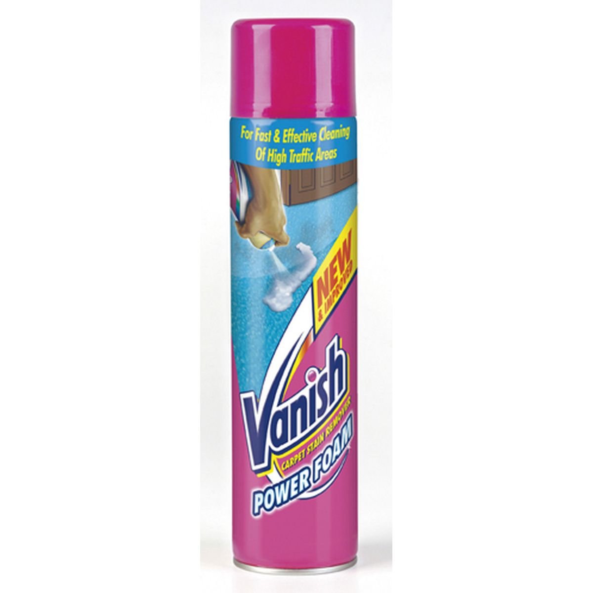 Vanish Powerfoam Carpet Cleanr 600Ml — Parkem