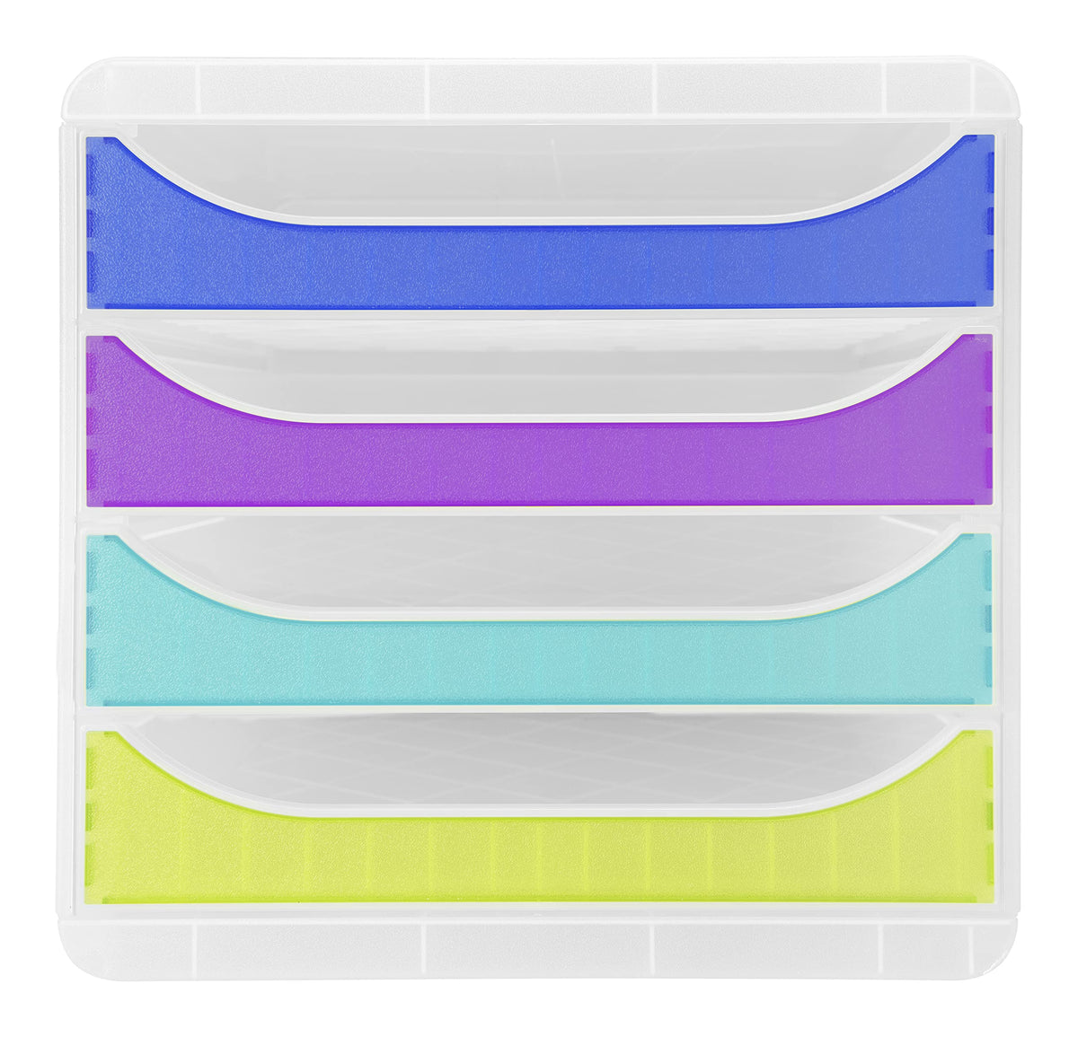 Exacompta Drawer Unit Chromaline Plastic Assorted — Parkem