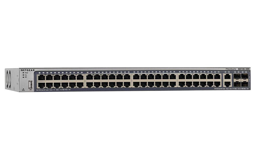ProSAFE M4100-50G 48-Port Gigabit L2+ Managed Switch — Parkem