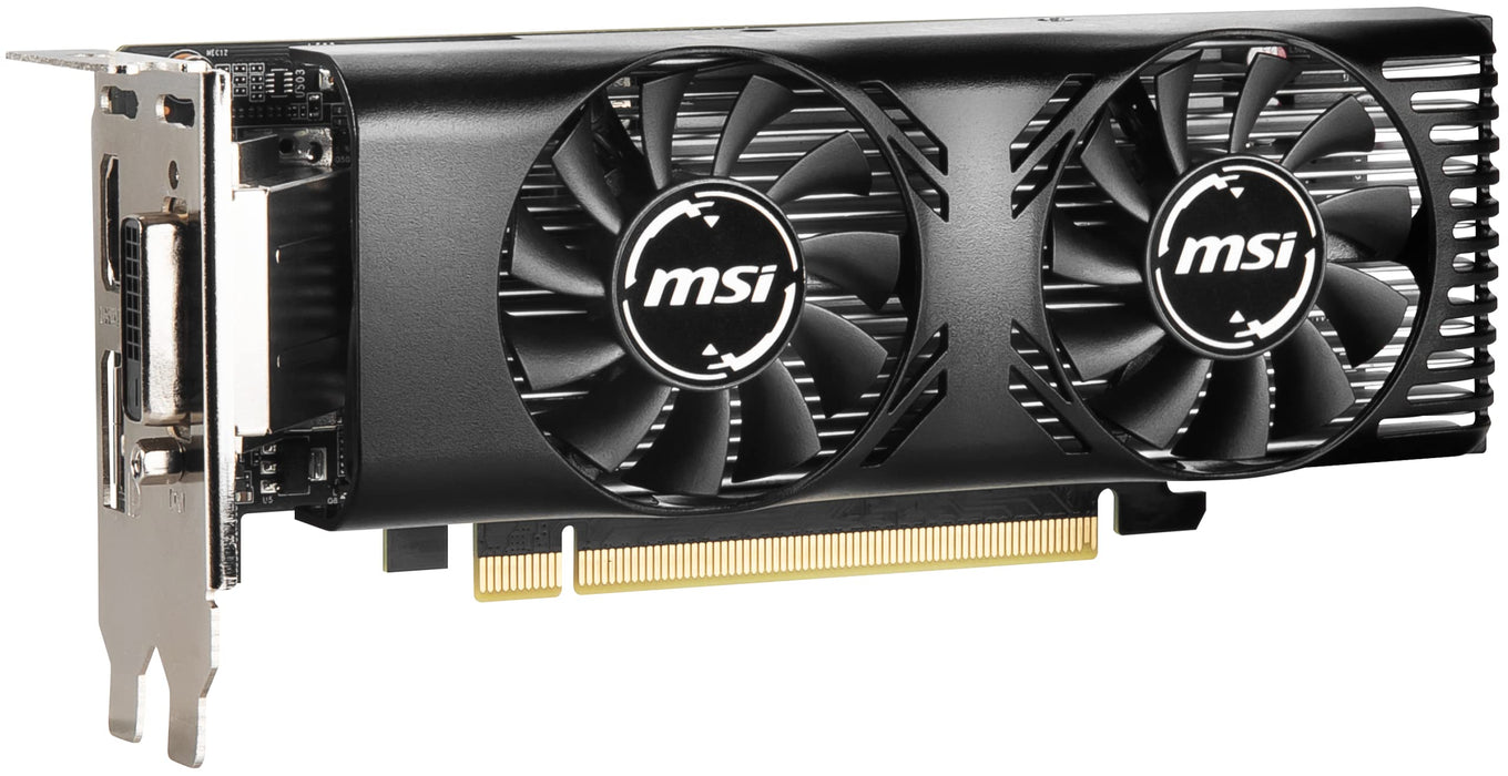MSI GeForce GTX 1650 4GT LP OC NVIDIA 4GB GDDR5 Graphics Card — Parkem