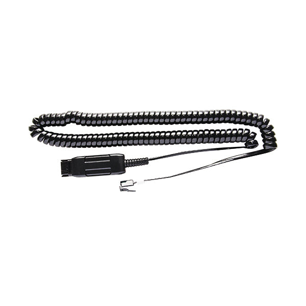 JPL Headset Bottom Lead A10-11 Equivalent Coiled Cable With QD Compati ...
